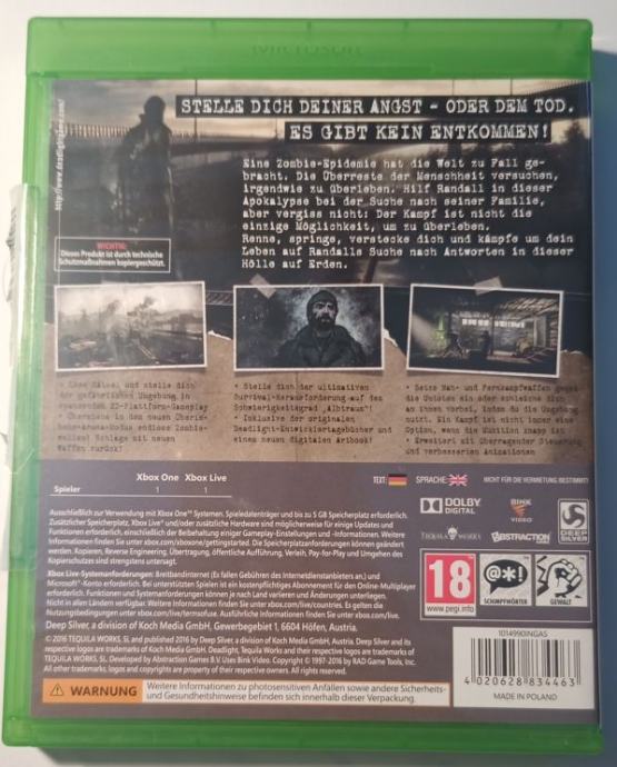 XBOX ONE X / S igra - Deadlight - Directors Cut