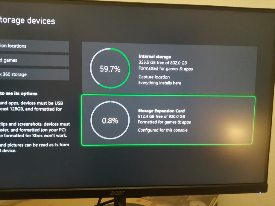 Xbox Series X / S Seagate Storage Expansion Card 1TB - External SSD