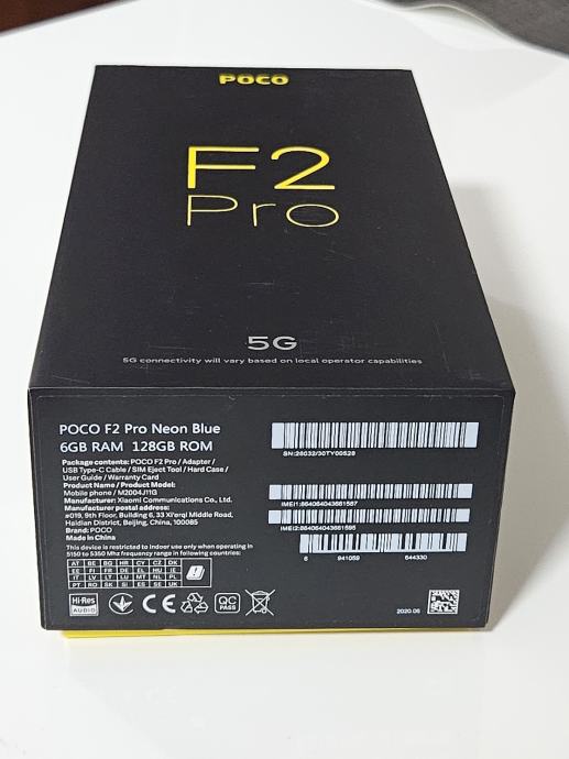 Poco F2 Pro 6/128 Plavi