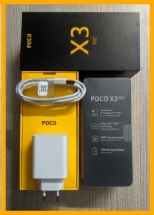Xiaomi POCO X3 NFC nov ne korišten,6GB RAM/128GB ROM,račun, garancija