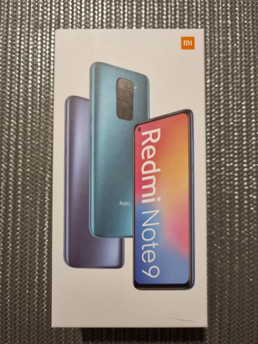 PRODAJA MOBITELA S GARANCIJOM: Xiaomi Redmi Note 9, 64 GB sivi