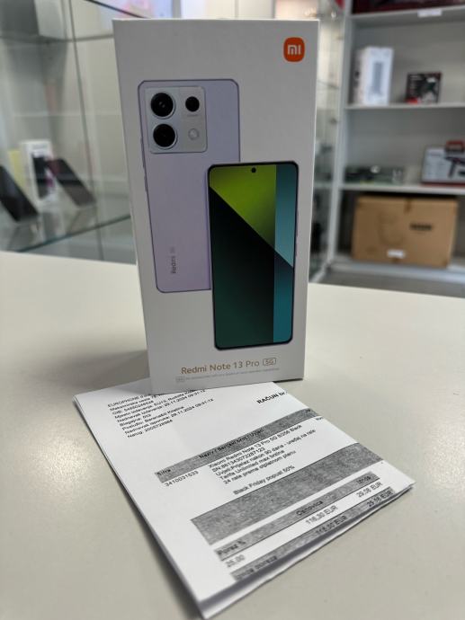 Xiaomi Redmi Note 13 Pro 5G 8/256GB, NOVO, GARANCIJA, R1 račun