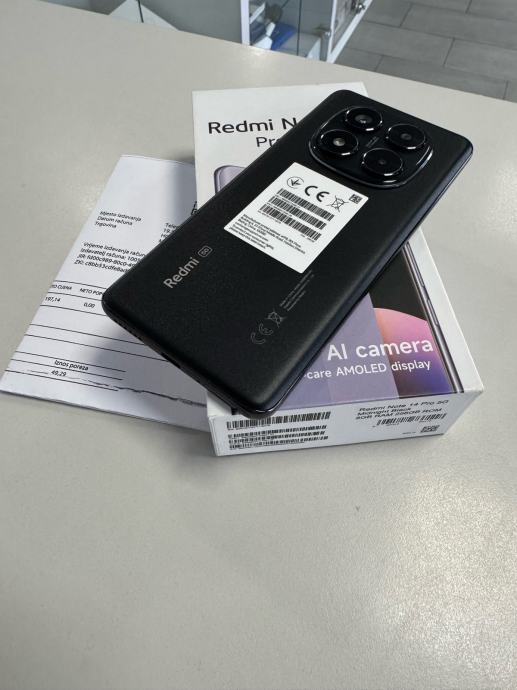 Xiaomi Redmi Note 14 Pro 5G 8/256GB, GARANCIJA, R1 račun