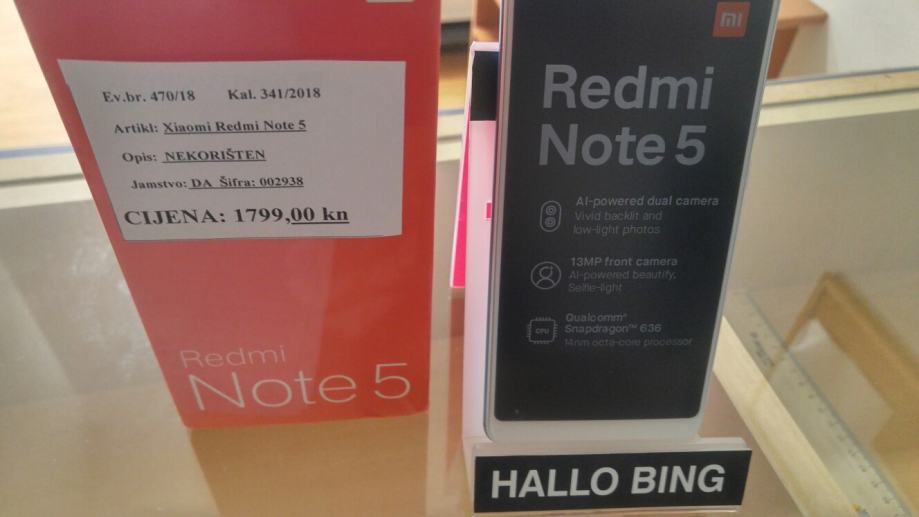 Xiaomi Redmi Note 5, 4/64