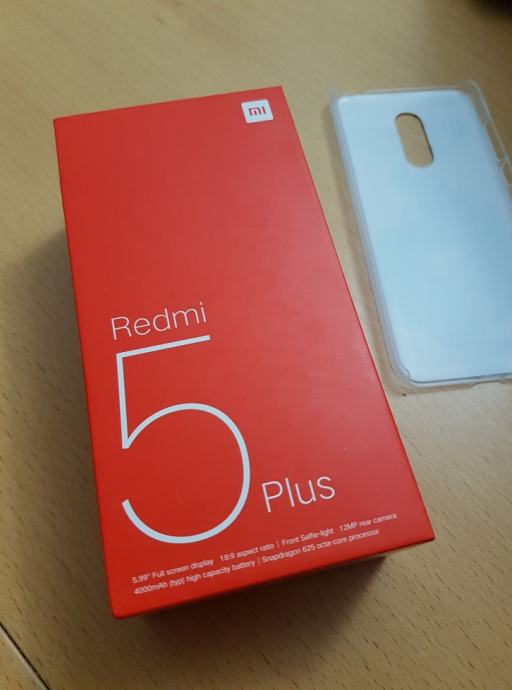 Xiaomi Redmi note 5 Plus,4gb 64gb,Stanje novo,sve mreže,1095kn