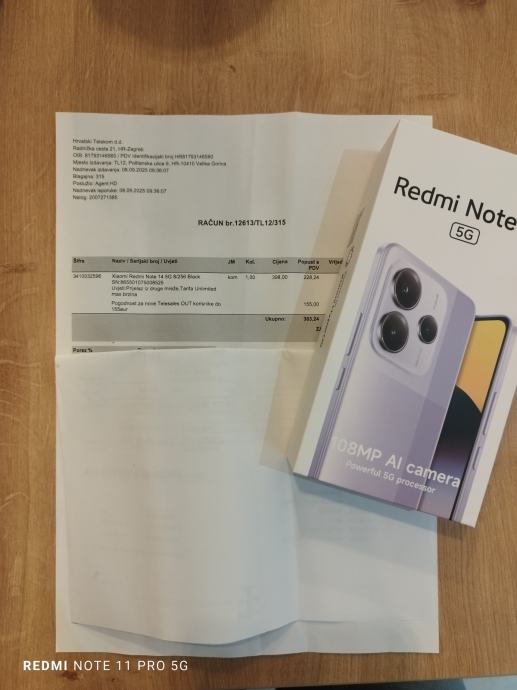 XIAOMI Redni Note 14 5G 8/256
