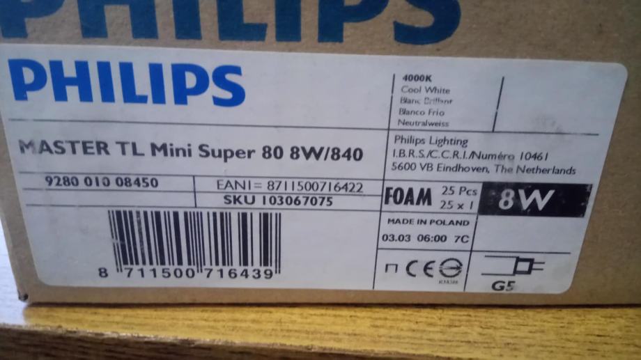 Neonke lampe Phillips