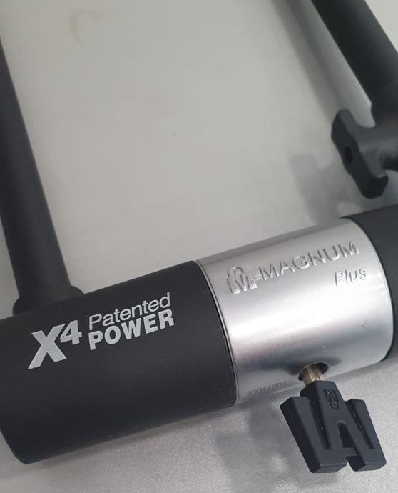 X4 PATENTED POWER MAGNUM PLUS BIKE LOCK ***DO 12 RATA*** R1!