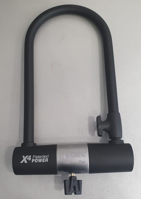 X4 PATENTED POWER MAGNUM PLUS BIKE LOCK ***DO 12 RATA*** R1!