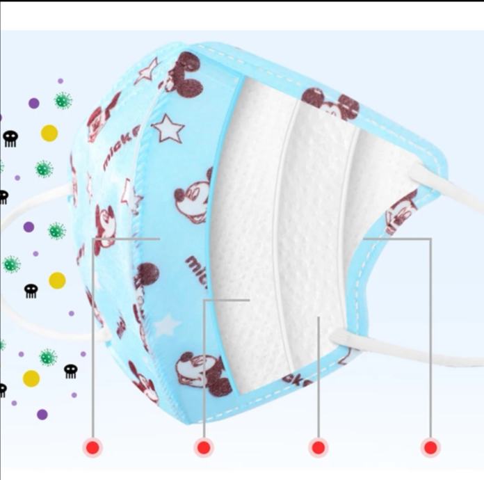 Dječje zaštitne maske za lice- Bakar-oksid