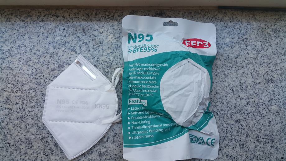 N95 zaštitna maska FFP3