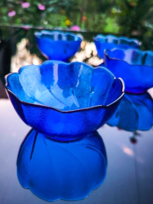 Arcoroc France - kobaltne zdjelice za deserte, salatu i sl.