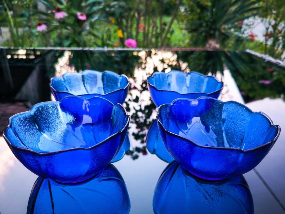 Arcoroc France - kobaltne zdjelice za deserte, salatu i sl.