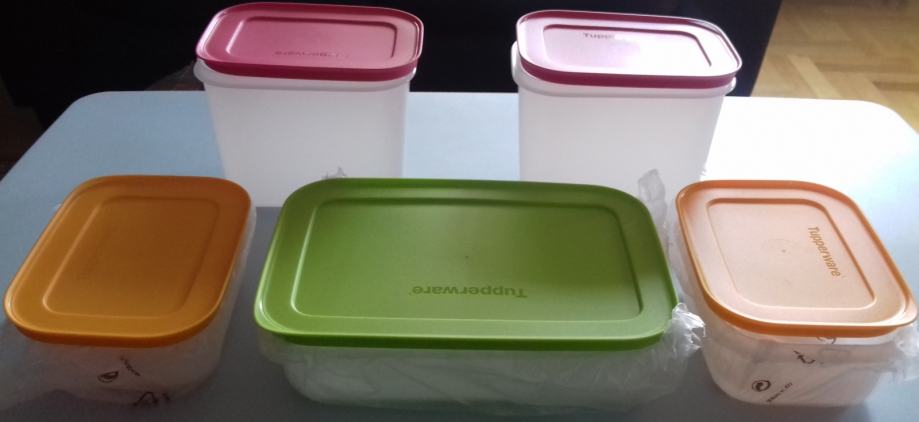 Spremnici za zamrzavanje Tupperware (set)