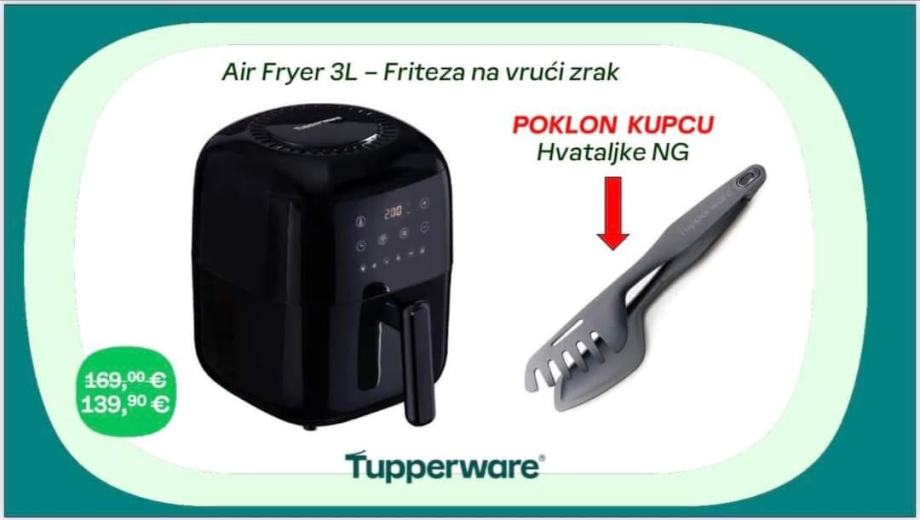 Tupperware Air Fryer 3L