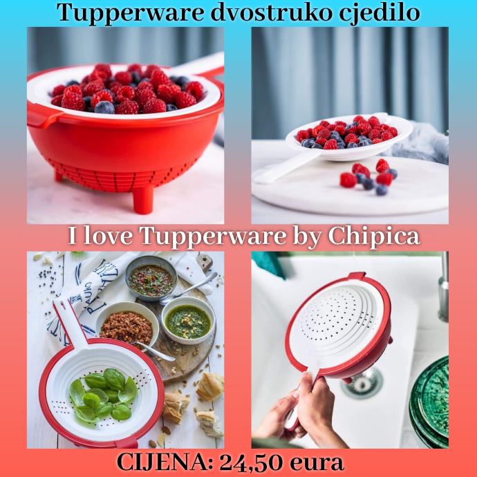Tupperware dvostruko cjedilo
