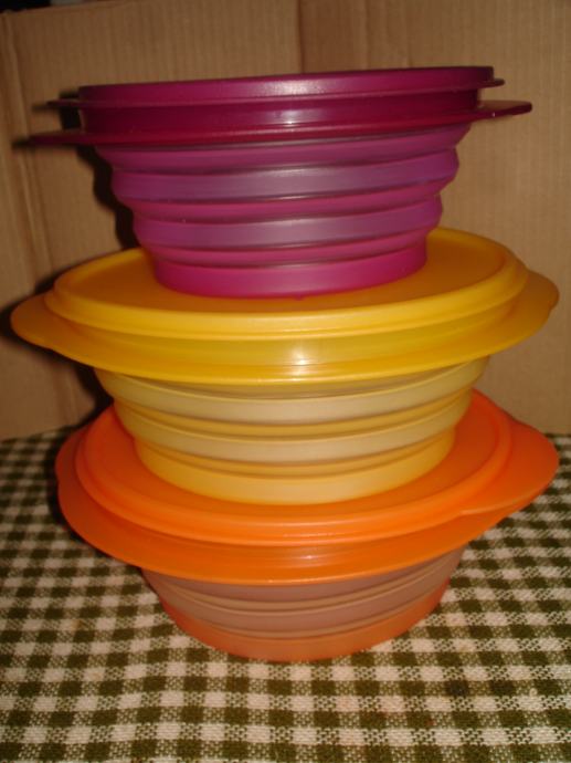 tupperware minimax sklopive posude za piknik