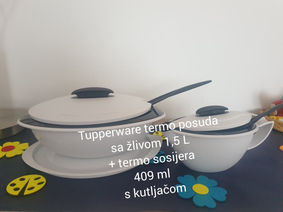 Tupperware termo posuda 1,5 L+ termo sosijera 400 ml