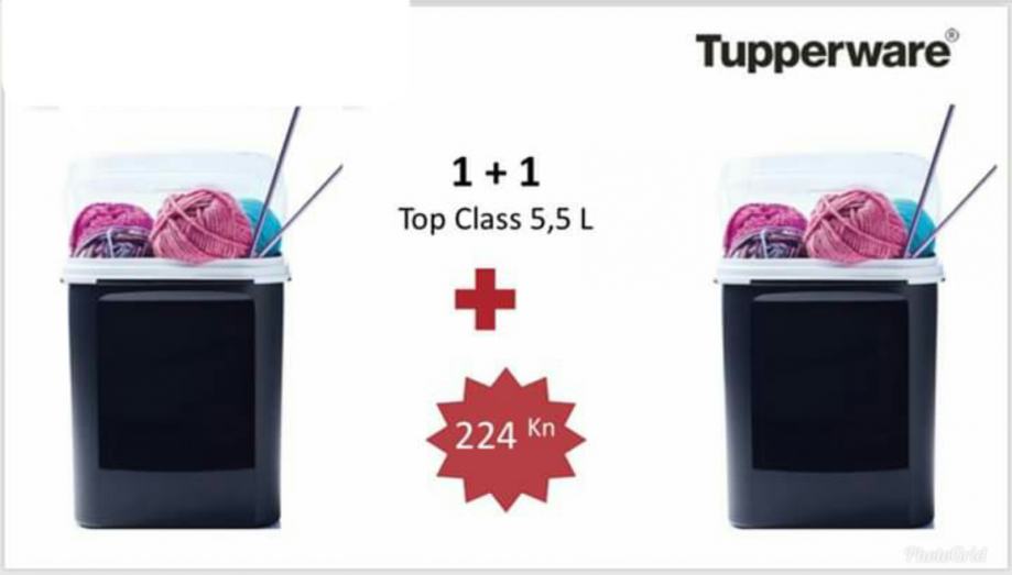 Tupperware top class 2 x 5,5L
