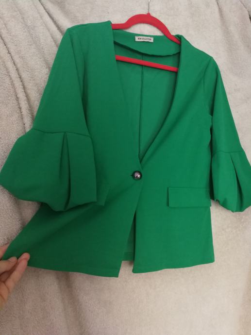 Zeleni sako L Xl