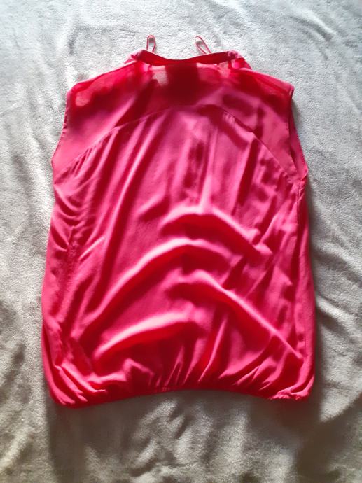 Roza košulja bez rukava