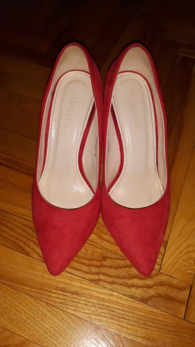 Koraljno crvene salonke