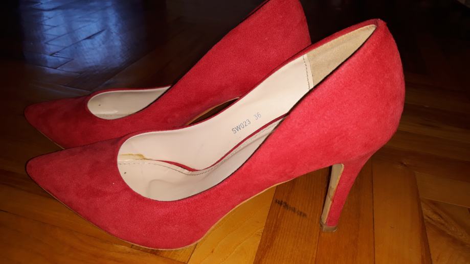 Koraljno crvene salonke