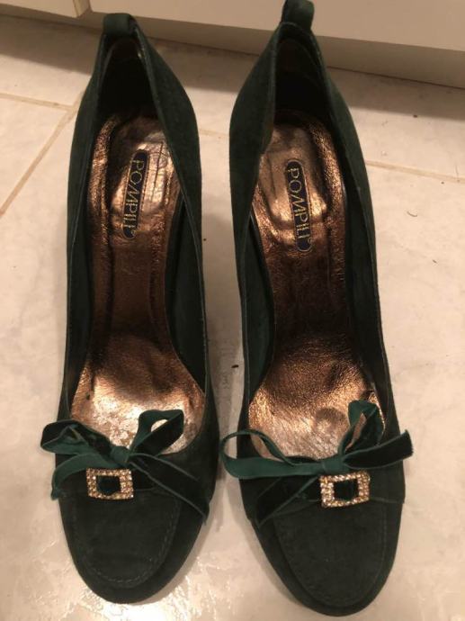 Tamno zelene antilop cipele