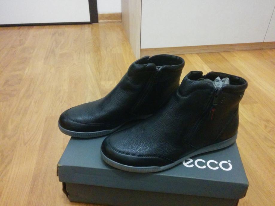 crne ženske ecco crisp cipele, gležnjače, broj 42 - NOVE