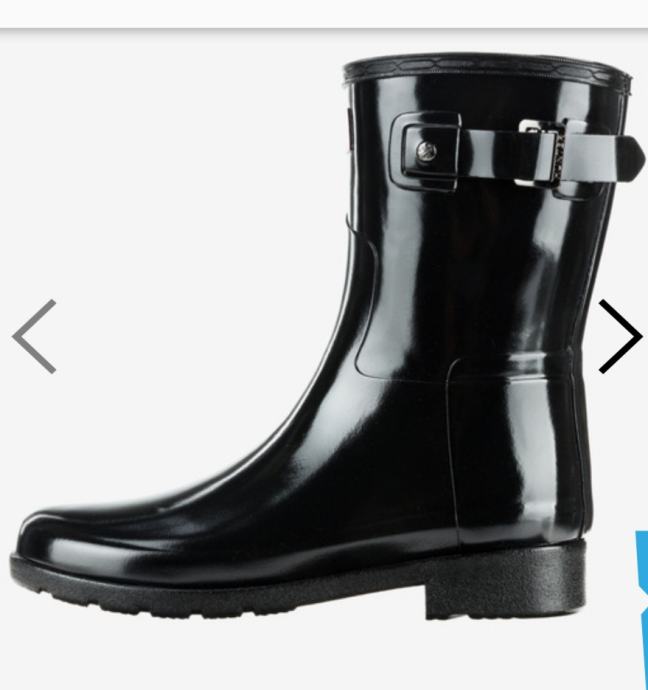 Hunter nove original crne sjajne.gumene čizme