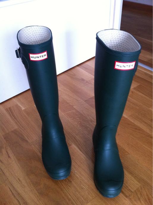 Hunter zelene gumene cizme