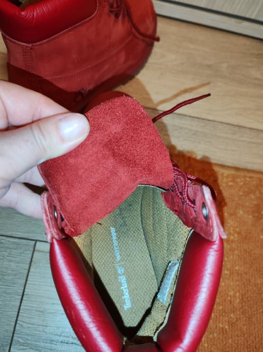 TIMBERLAND čizme br. 38 crvene