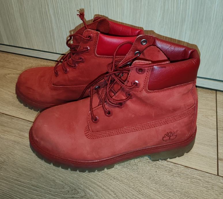 TIMBERLAND čizme br. 38 crvene