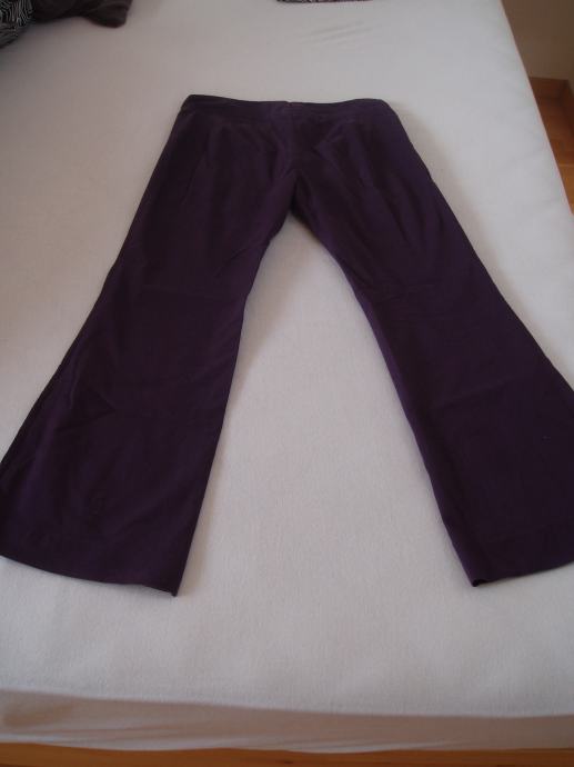 Ljubičaste lila keper hlače samo 30 kuna traperice