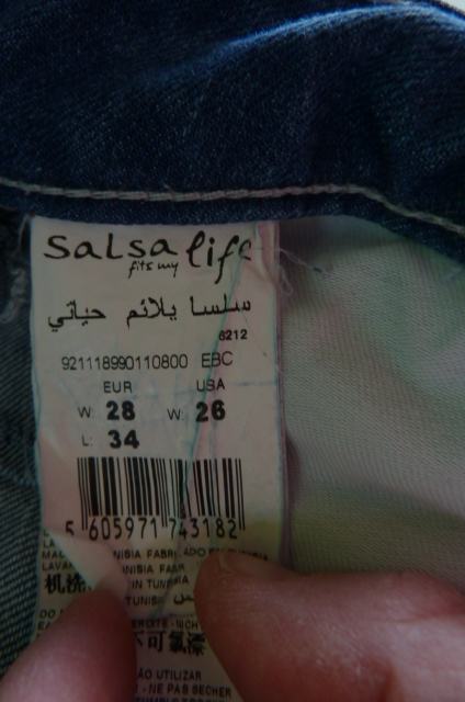 SALSA TRAPERICE PUSH UP TRAPERICE WONDER BOOTCUT