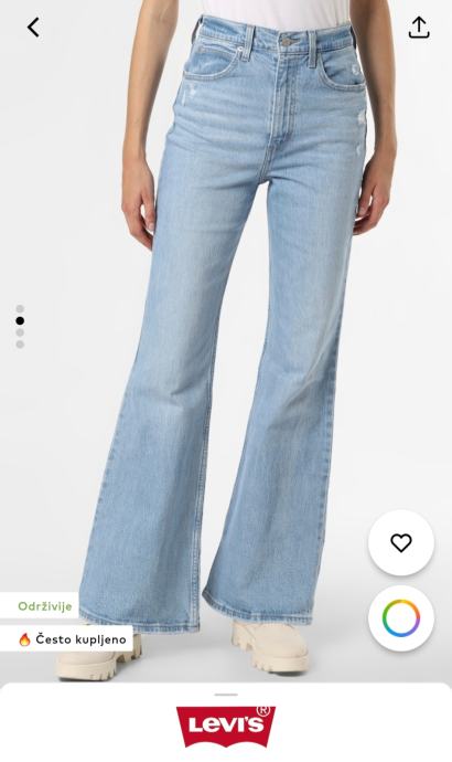 Traperice Levis 70S HIGH FLARE
