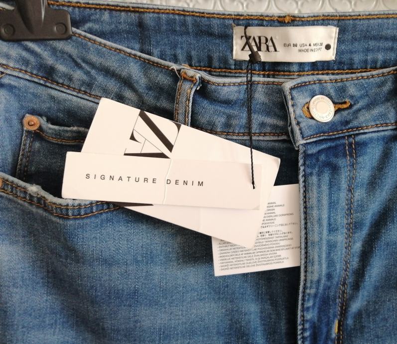 Zara Signature Denim traperice