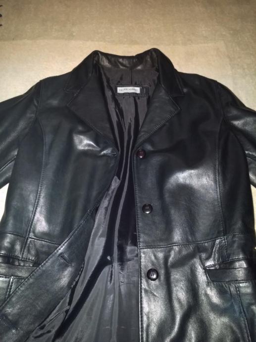 DUGI KOŽNI ŽENSKI KAPUT