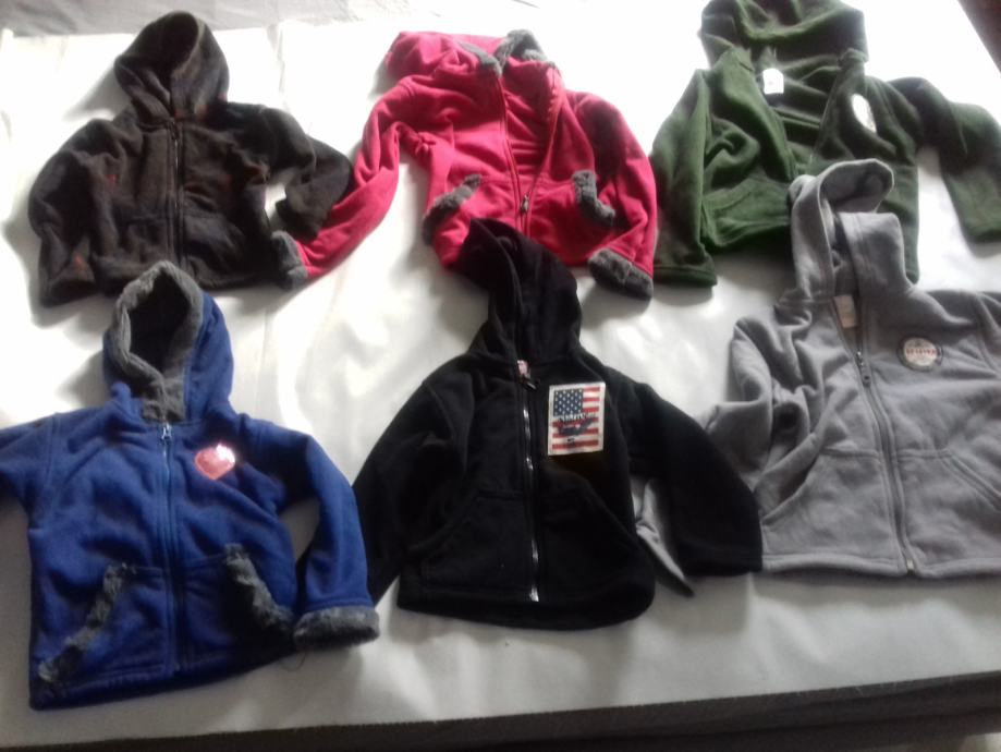 Lot Fleece Jakne Vesta Fils Zimska Jakna Odjeca Zenska Muska Djecija