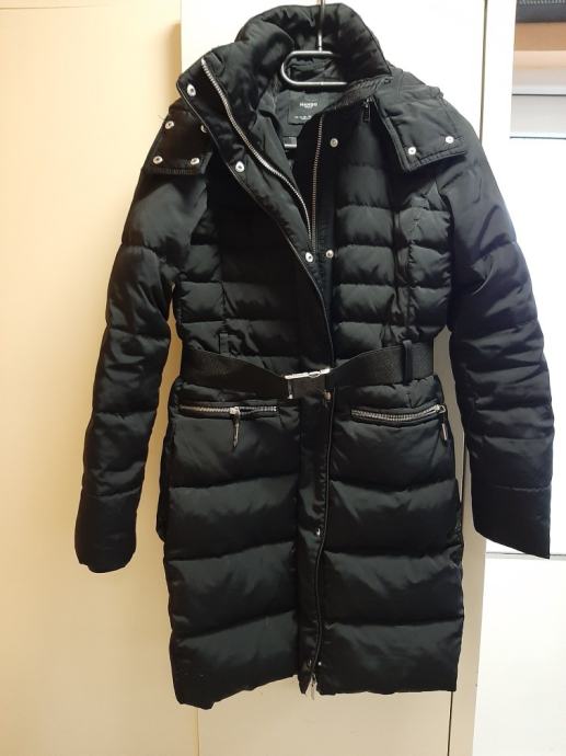Mango zimska crna jakna xs
