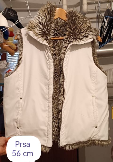 prsluk, lajbek s 2 lica, prsa 56 cm cijena 15 eura