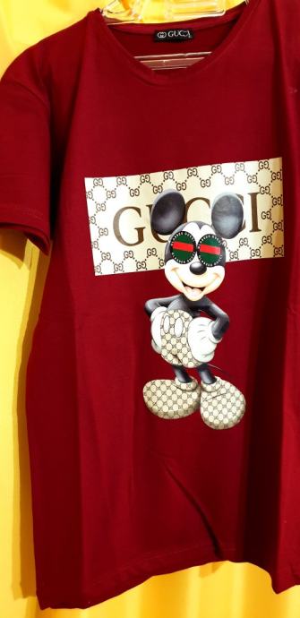 GUCCI Mickey Mouse ATRAKTIVNE MAJICE NOVE !! M-L-XL