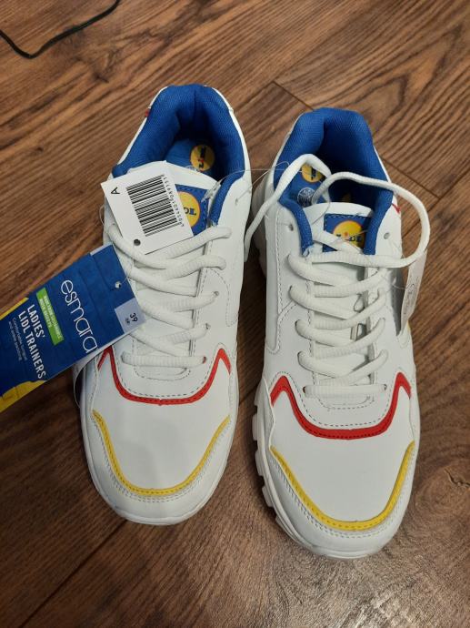 NOVE bijele Lidl tenisice br. 39