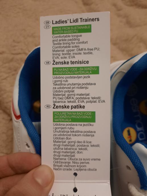 NOVE Lidl ženske tenisice
