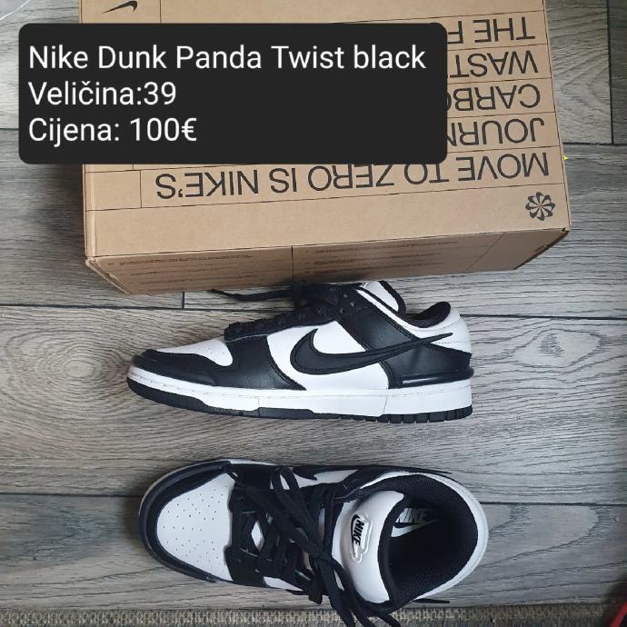 Nike Dunk Panda Twist black
