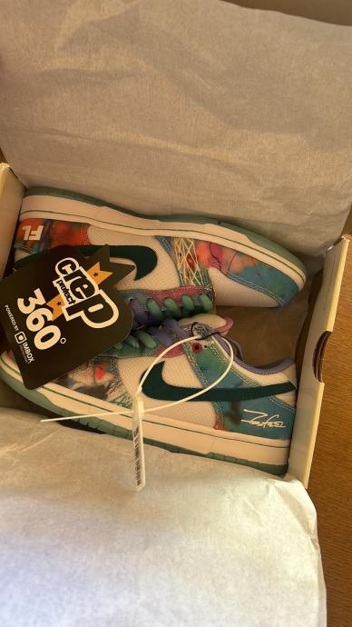 NIKE SB X FUTURE DUNK LOW AQUA TEAL (2024)