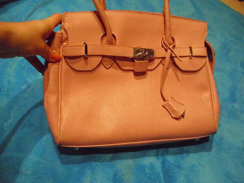 ROZA TORBA POPUT BIRKIN