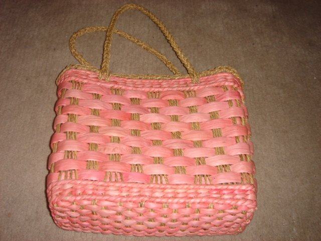 SLAMNATA TORBICA ROZE BOJE