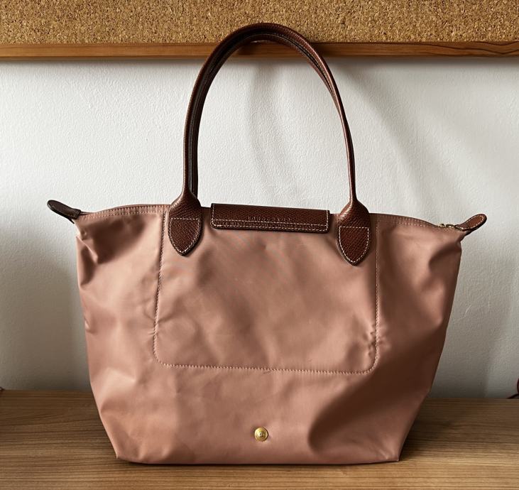 Torba Longchamp Le Pliage Original M Tote bag, colour Pink Tea