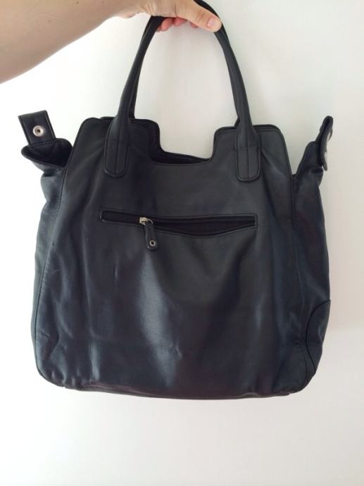 Velika crna torba s.oliver